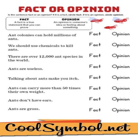 Information Related About Fact or Opinion 4 | PDF