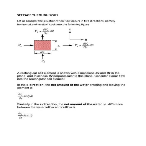 14. seepage through soils | PDF | Physics | Science