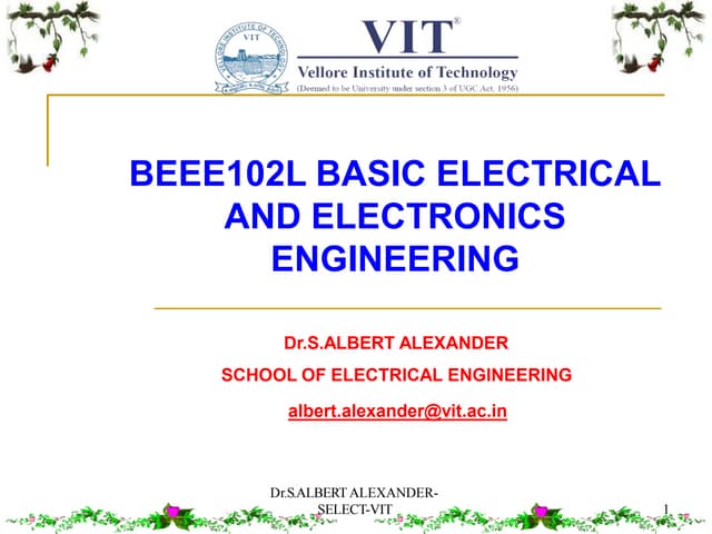class notes of electrical & electronics.pptx class notes of electrical & electronics.pptx