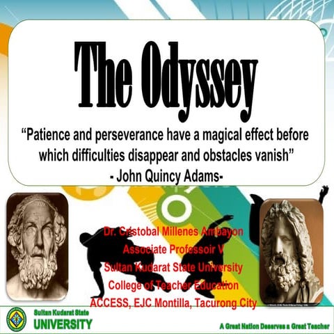 14. The Odyssey.ppt THE ODYSSEY PRESENTATION | PPT