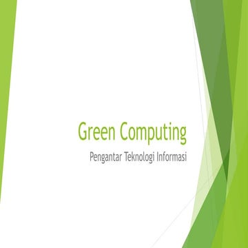 14 Greencomputing Ppt 14 Greencomputing Ppt