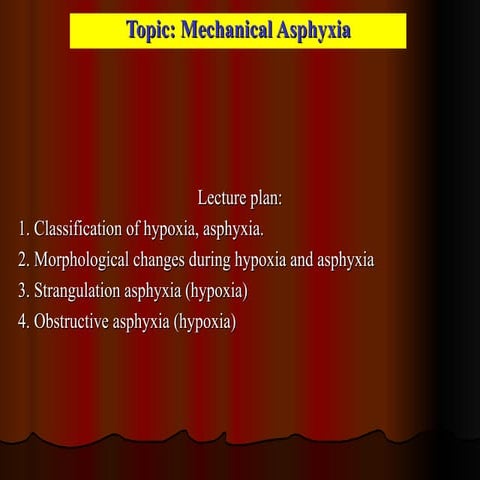 Comprehensive Overview of Mechanical Asphyxia: Types, Causes, and ...