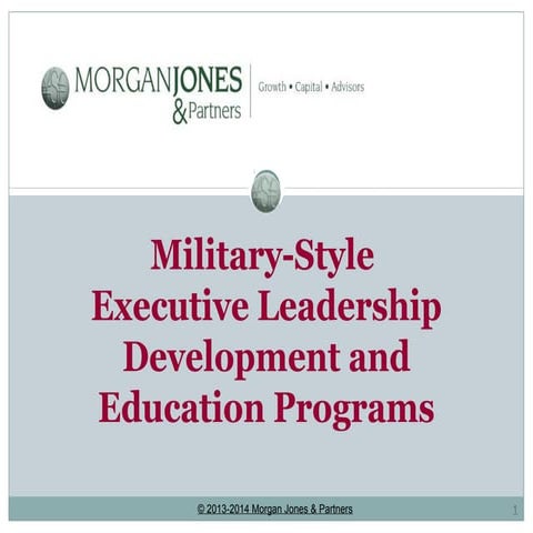 14 2 overview of mjp leadership - west point | PPT | Business ...