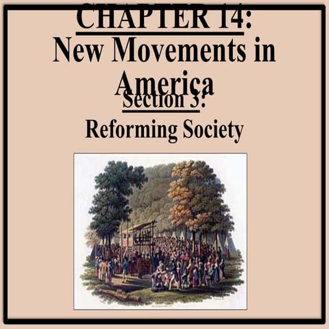 14 3 reforming society | PPTX