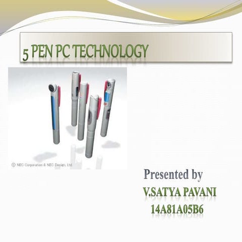 5 PEN PC TECHNOLOGY | PPTX