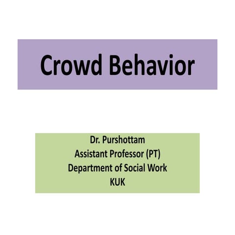 14- Crowd Behavior.pptx