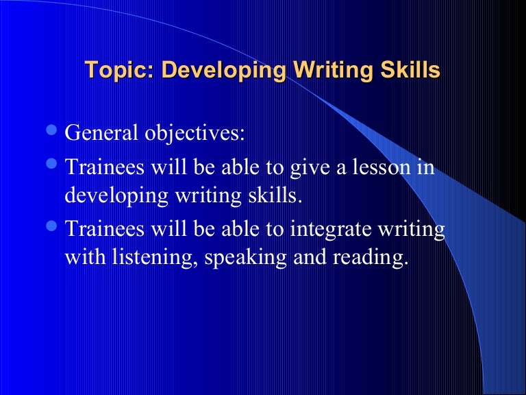 14 Developing Writing Skills 14-developing-writing-skills