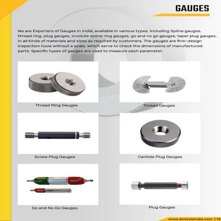 GAUGES EXPORTERS | PDF
