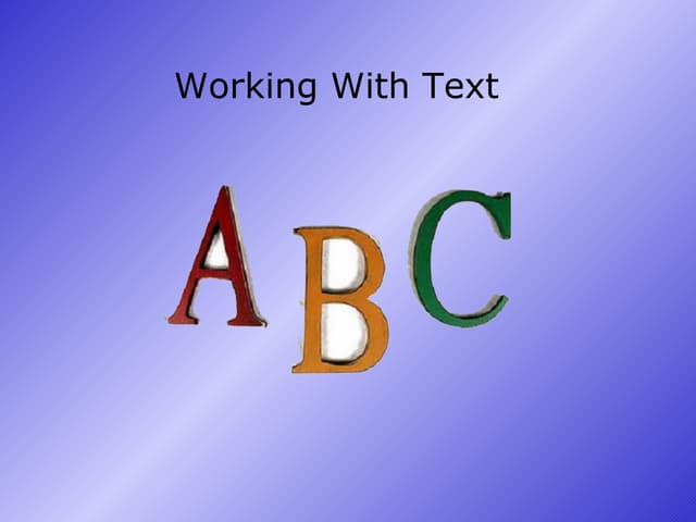 Components of the word window | DOCX