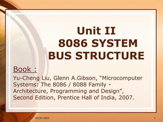 Minimum and Maximum Modes of microprocessor 8086 | PDF