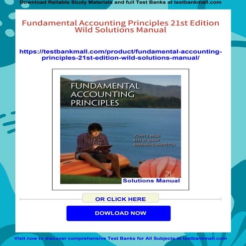 Fundamental Accounting Principles Wild Shaw 20th Edition Solutions ...