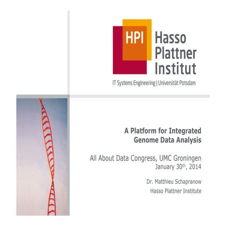 A Platform for Integrated Genome Data Analysis | PDF