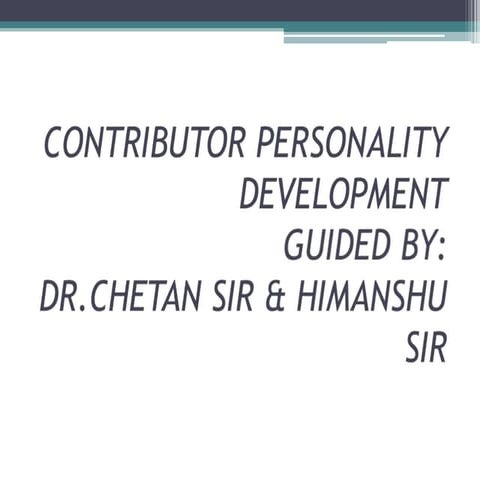 140210107036 cpd | PPT