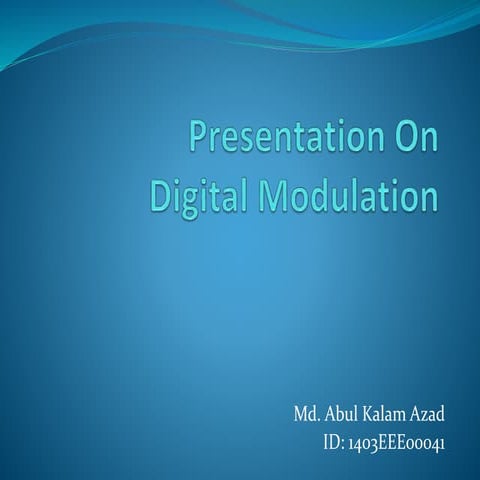 Modulation | PPT