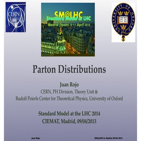 Parton Distributions And Standard Model Physics At The Lhc Pdf Physics Science
