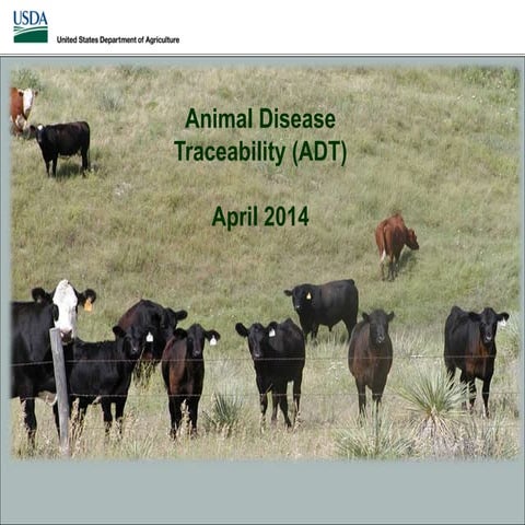 Dr. Neil Hammerschmidt - USDA Update on Implementation of ADT | PPTX