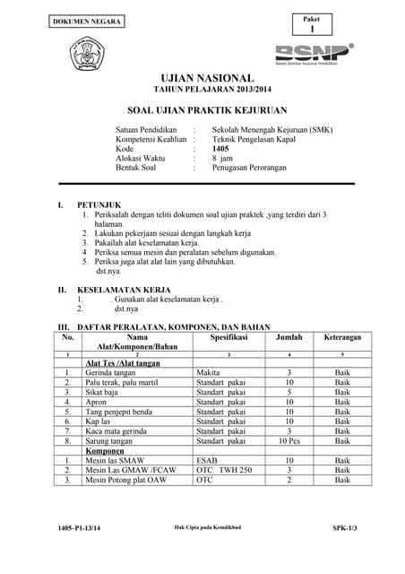 1405 p2-spk-teknik pengelasan kapal | PDF