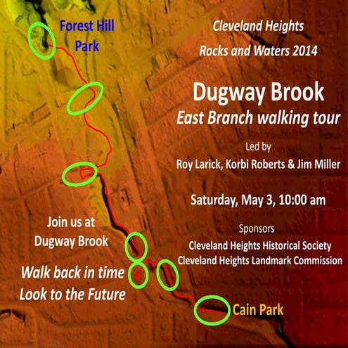 Dugway Brook East Br walking tour | PPTX