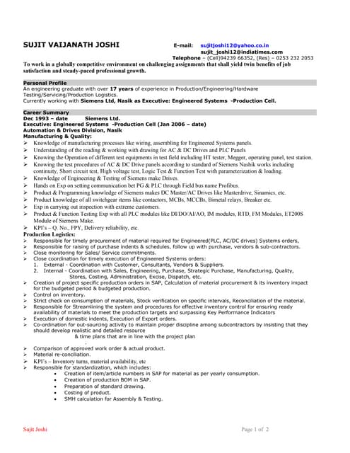 Eric Resume (1) | PDF