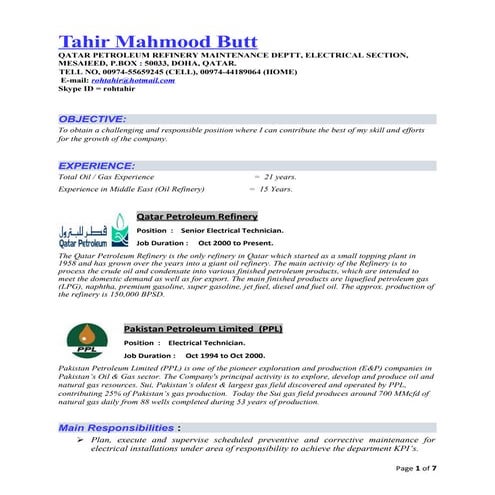 Tahir Mahmood Butt | DOC