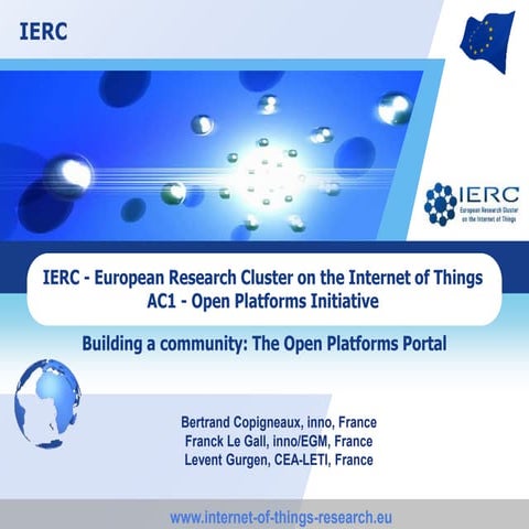 IoT Open Platforms | PPTX