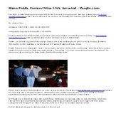 Rima Fakih, Former Miss USA, Arrested : People.com