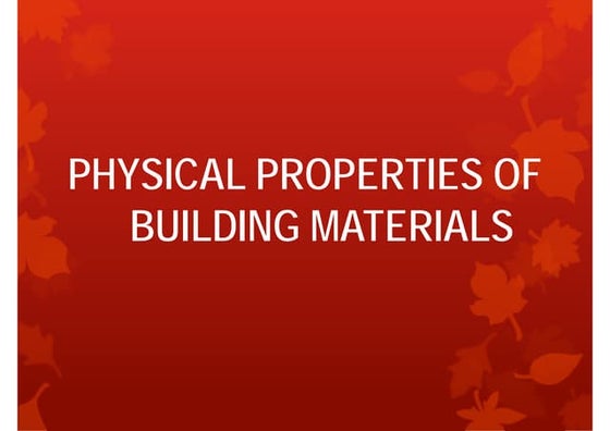 Material of construction | PPT