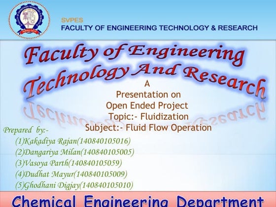 Fluidization Pptx