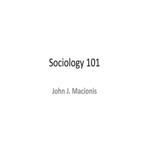 sociology | PPT