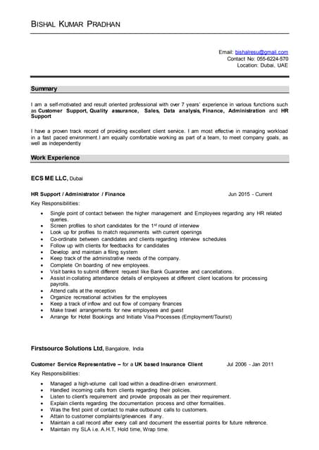 Zia new CV | DOCX | Insurance | Personal Finance