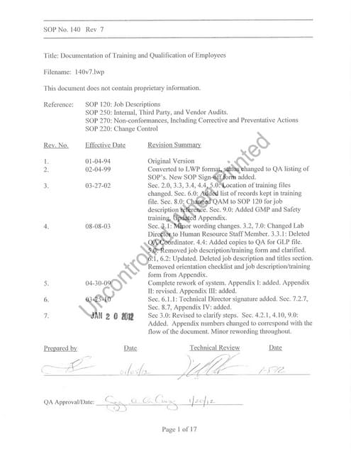 Sample workplace based_training_plan_ | PPT