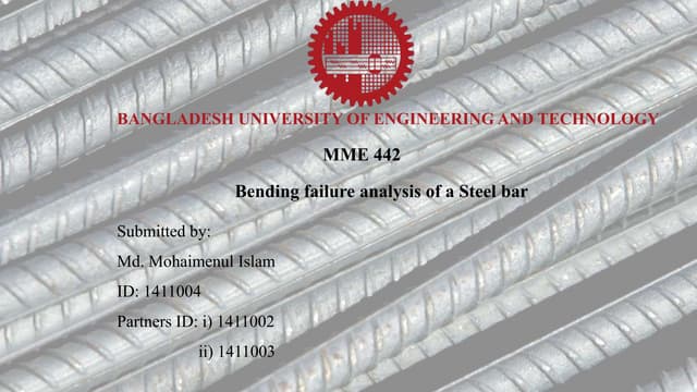 Quality defects in TMT Bars, Possible causes and Potential Solutions. | PDF