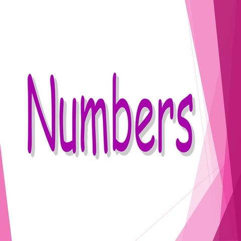 numbers in english, whats number is it.ppt