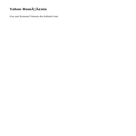 Yahoo România | PDF