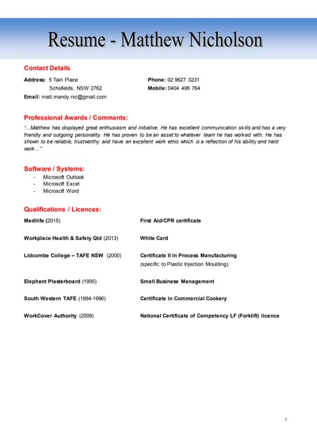 Tracey Cornelissen CV | PDF