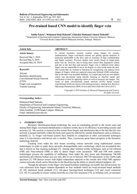 Deep Unified Model for Intrusion Detection Based on Convolutional Neural Network | PDF ...