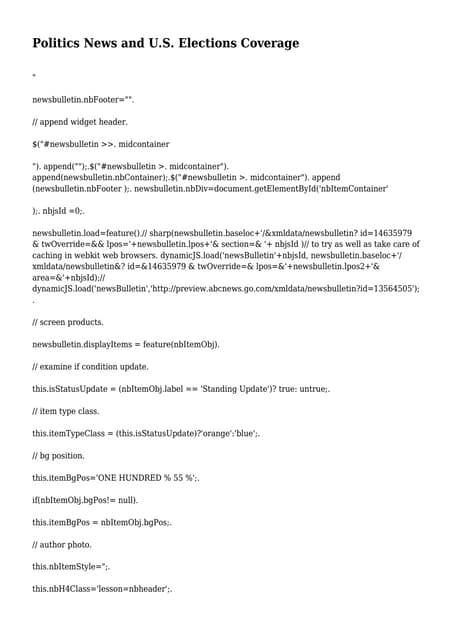 The Fast Draw - CBS News | PDF