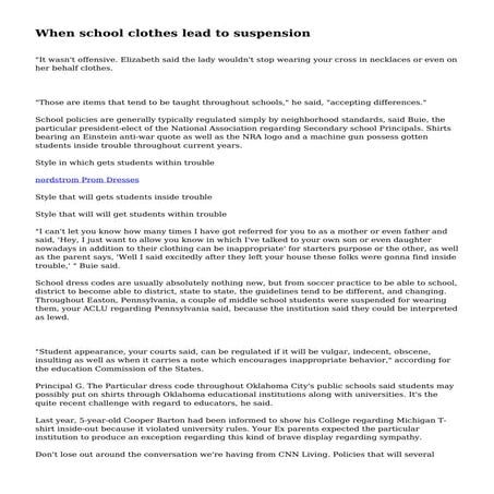 CLI Dress Code Presentation | PPT