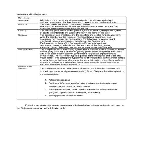 Administrative Code Of 1987 EO 292 | PDF