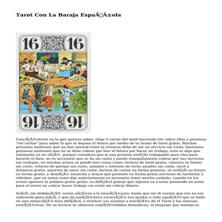 Manual de Lectura de la Baraja Española - Guía Cartomancia | PDF