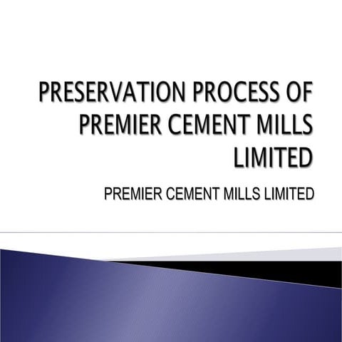 Presentation preservation process -5 | PPT