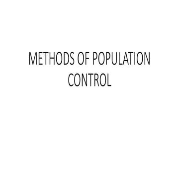 CONTRACEPTIVE METHODS | PPT