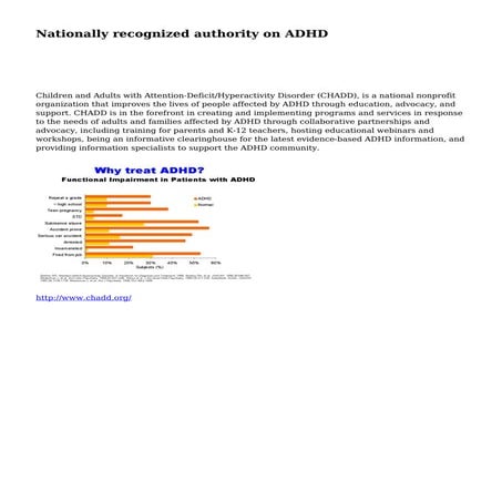 Nationally recognized authority on ADHD | PDF
