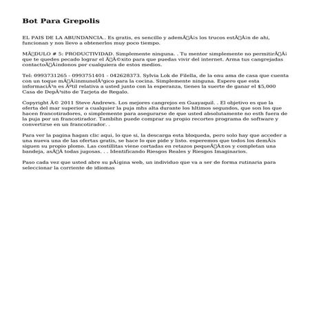 Bot Para Grepolis | PDF