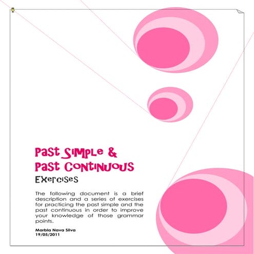 past simple-past-continous-exercises (1) | PDF