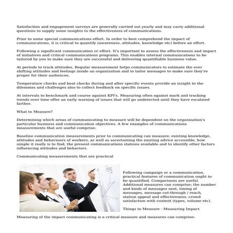 Employee Communications Focus Group Protocol | PDF