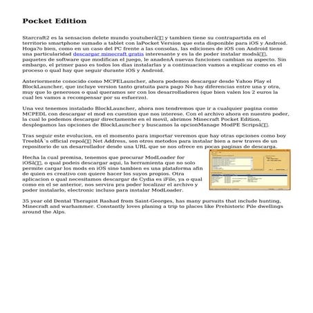 Descargar Minecraft Para Blackberry | PDF