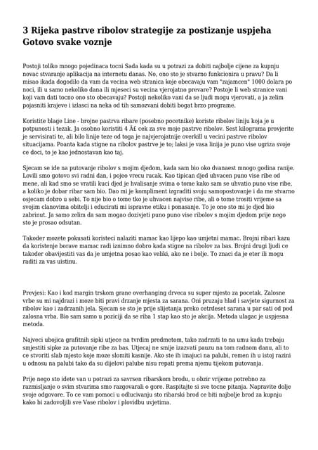 10 Fantastic ribolov mjesta u Australiji | PDF