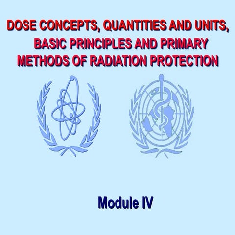 basic principles of radiation protection | PPT