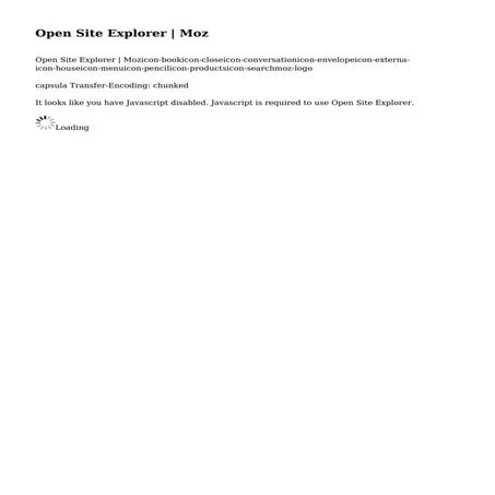 Open Site Explorer | Moz | PDF
